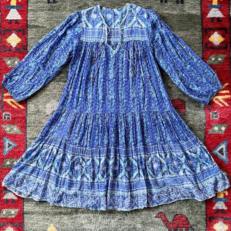 India Gauze Dress - Etsy