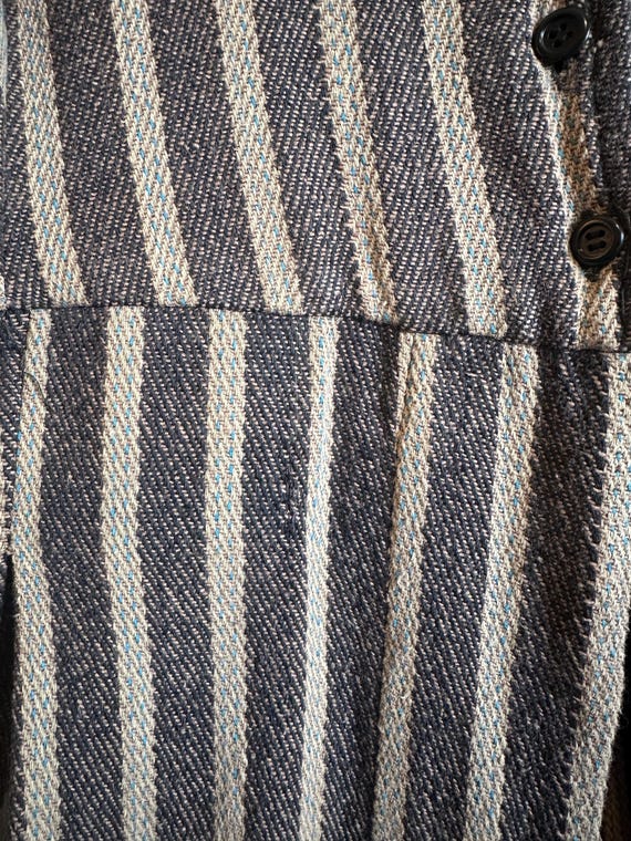 1970s Vintage Indian Boho Cotton Duster Coat - Gem