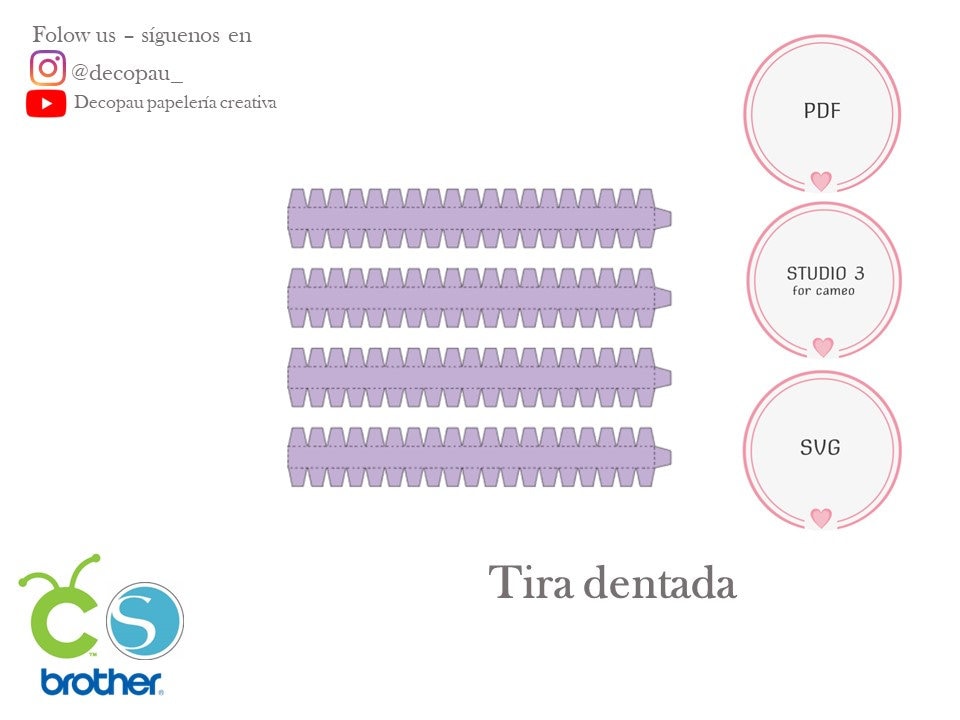 Timing Strip for Creative Projects, SVG,PDF, Studio3, Cutting Files for ...