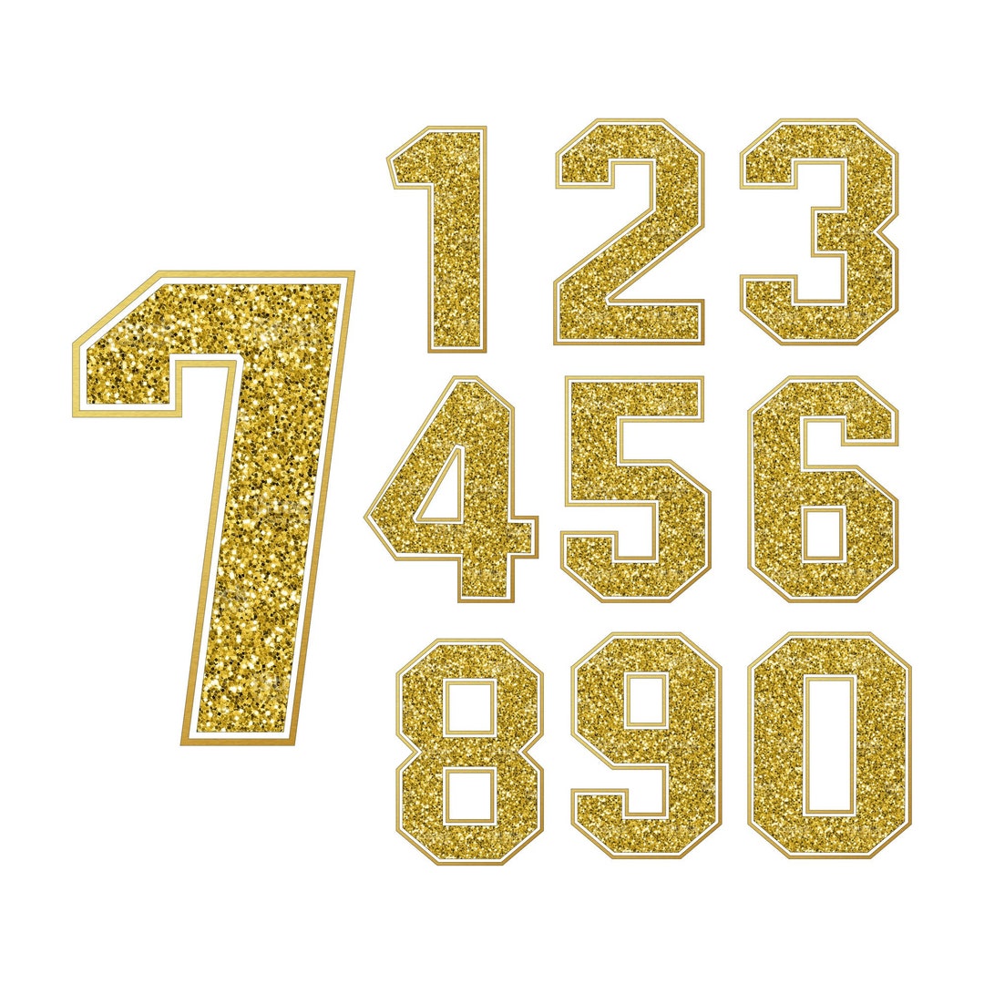 Numéros topper de 0 à 9 pour les célébrations format SVG pour cricut et ...