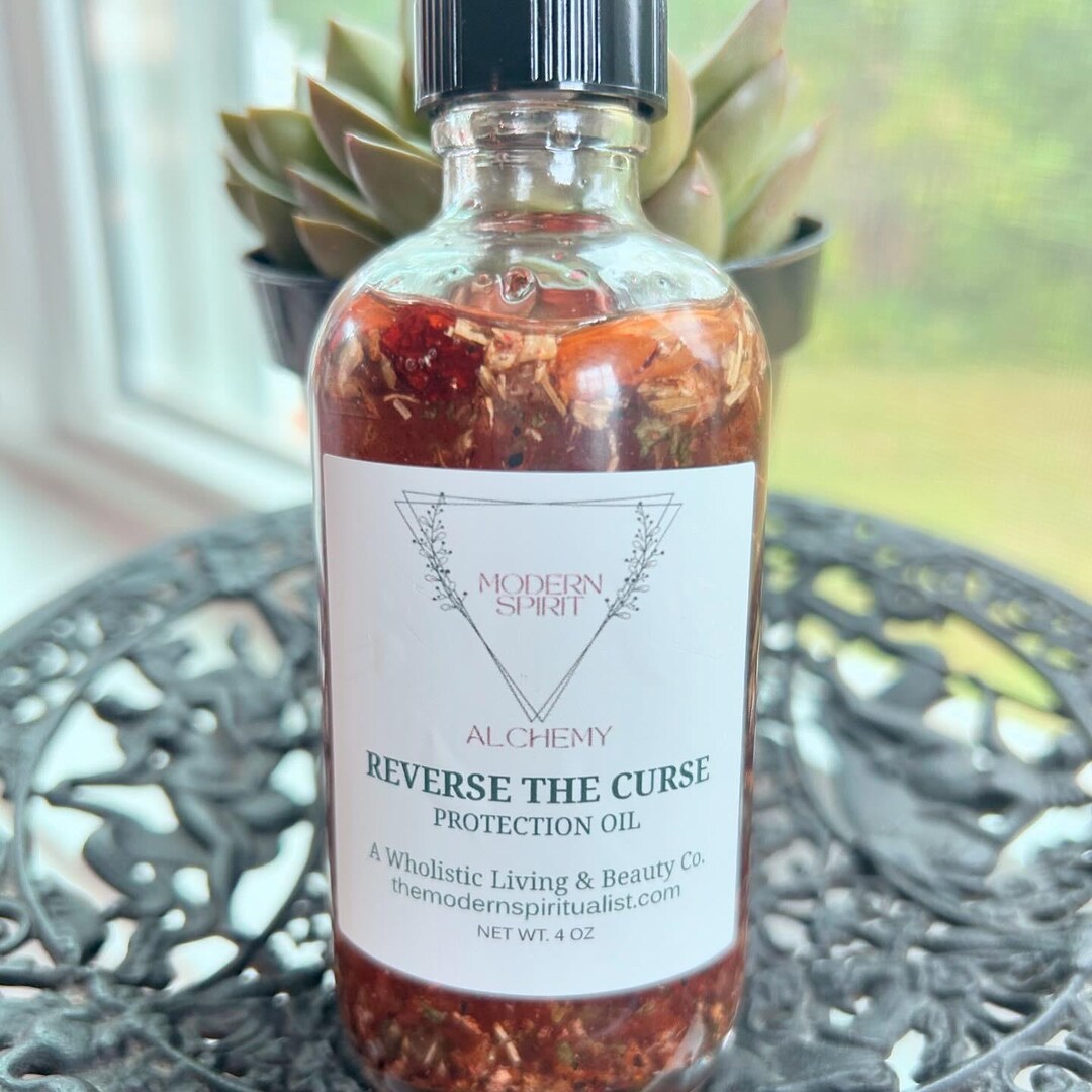 Reverse the Curse Oil, Hex Reversal, Spell Breaker, Banishing Oil, Spiritual Protection, Curse ...