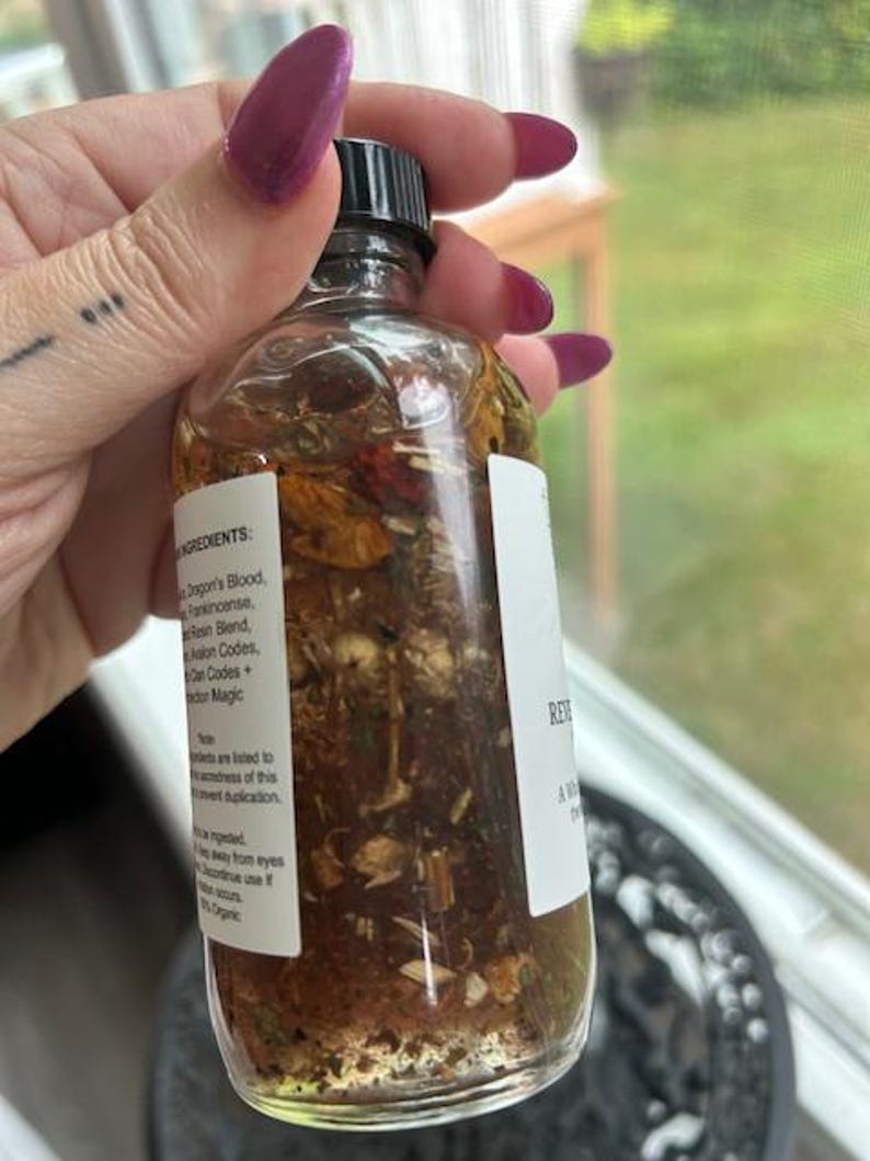 Reverse the Curse Oil, Hex Reversal, Spell Breaker, Banishing Oil, Spiritual Protection, Curse ...