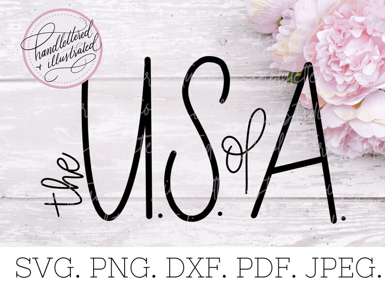 USA America SVG | Patriotic PDF Printable | Merica Svg | America Png ...