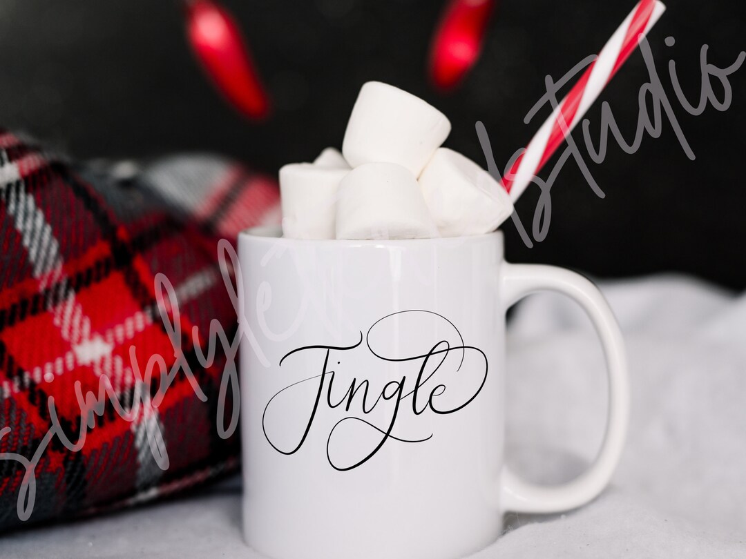 Jingle SVG | Jingle PNG | Hand Lettered Svg Files | Calligraphy Font ...