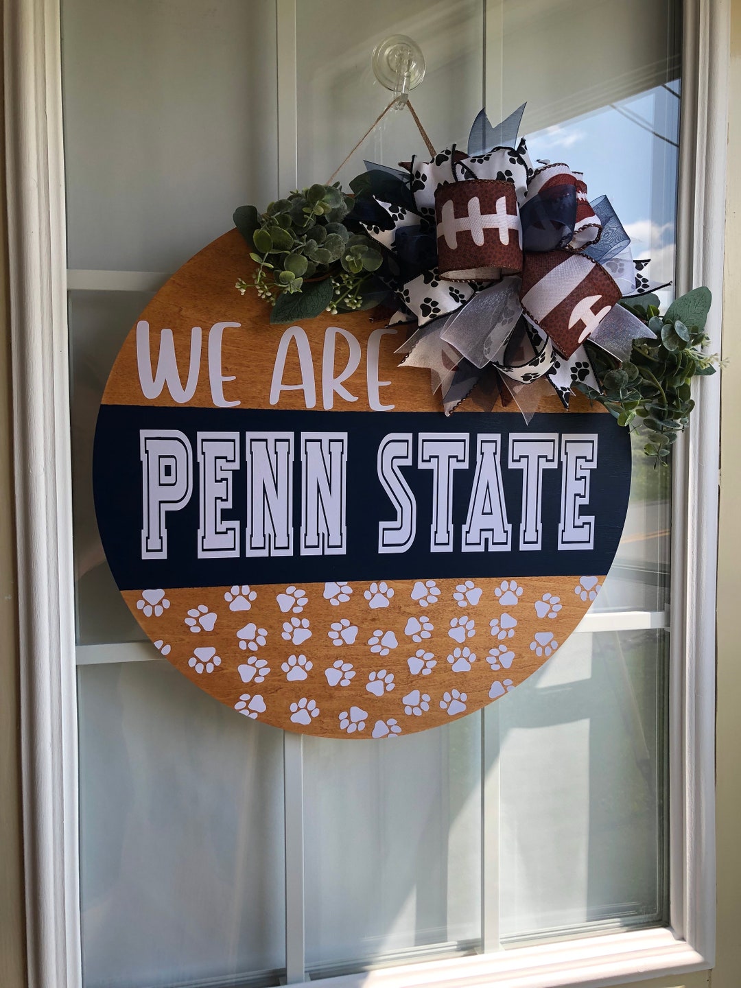 Penn State Door Sign | Fall Sign | Football Door Hanger | Door Sign ...