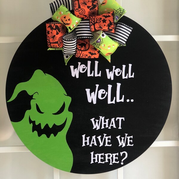 Halloween Door Sign - Etsy