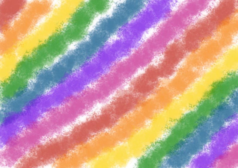 5 Rainbow Prints - Etsy