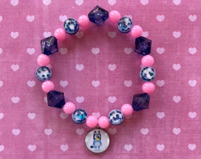 Bluey Stretch Bracelet - Etsy