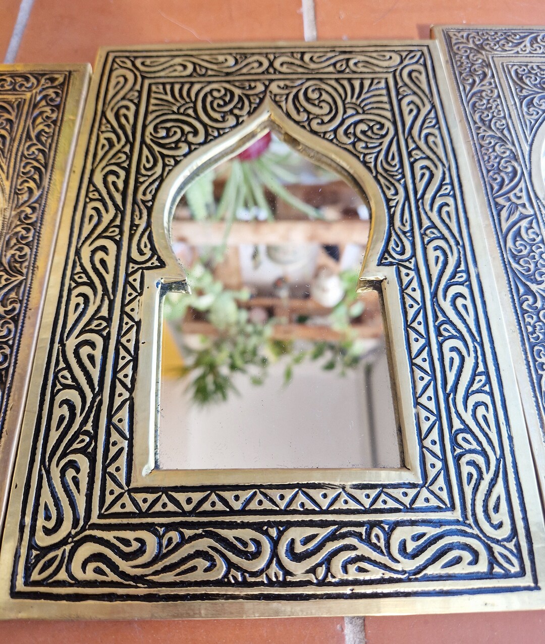 Silver Wall Mirror Golden Mirror Decoration Arabic Door With - Etsy