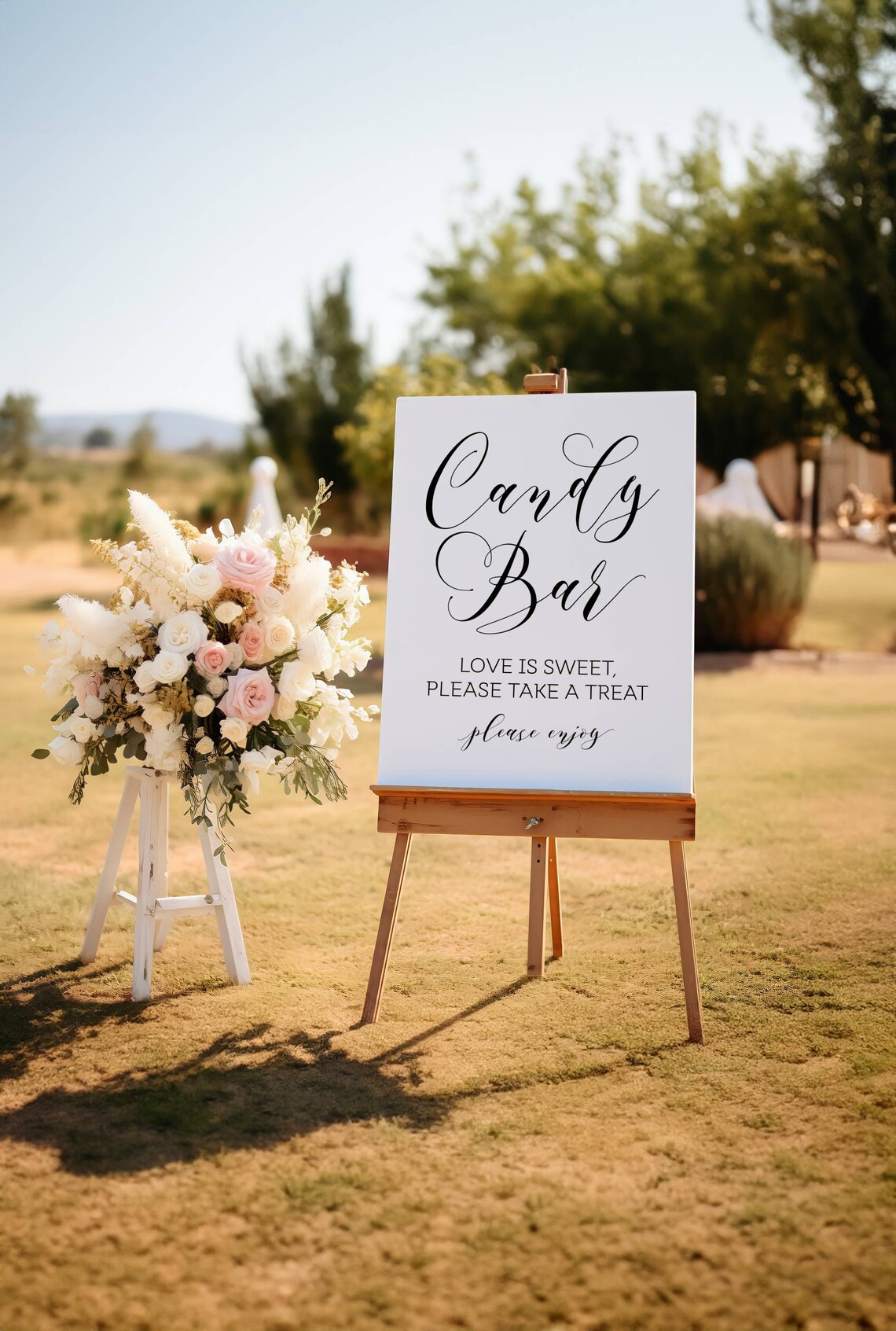 Candy Bar Wedding Sign: Love is Sweet Printable (digital Download) - Etsy
