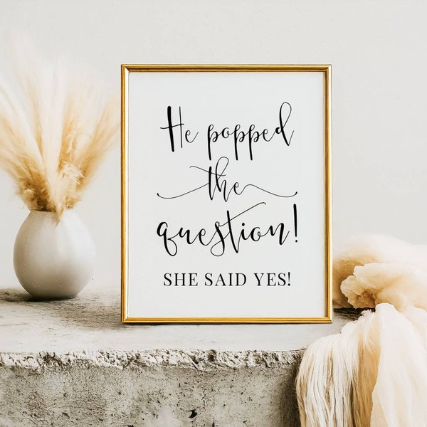 Pop the Question - Etsy