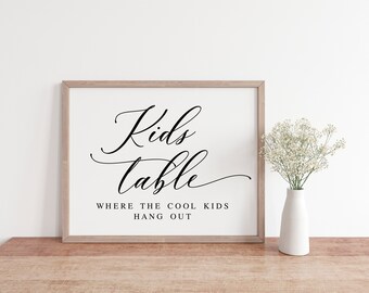 Wedding Kids Table - Etsy