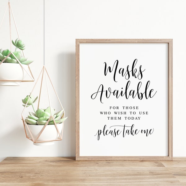 Wedding Mask Sign - Etsy