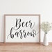 Beer Barrow, Wedding Signs, Wedding Bar Signs, Bar Signage, Wedding ...