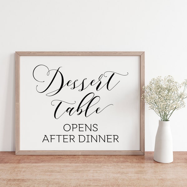 Dessert Table Signs - Etsy