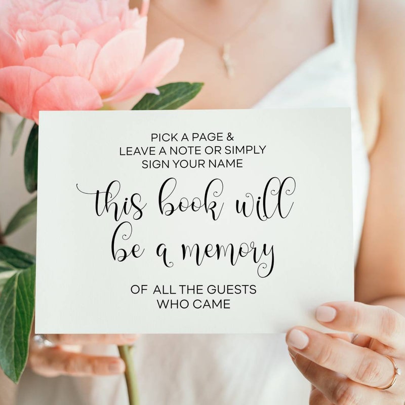 Guest Book Sign - Etsy