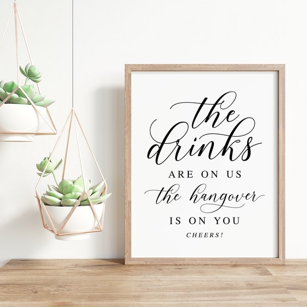 Wedding Hangover Sign - Etsy