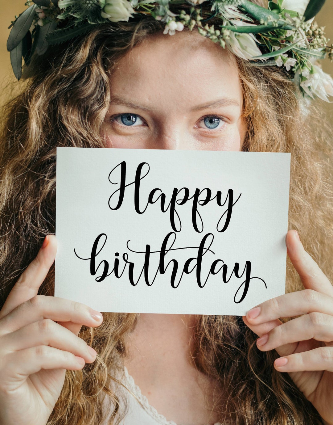 Happy Birthday Sign, Birthday Signs, Birthday Brunch Table Sign ...