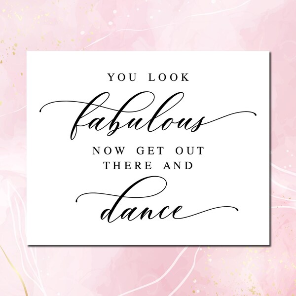 Wedding Dance Sign - Etsy