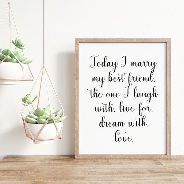 Marry My Best Friend - Etsy