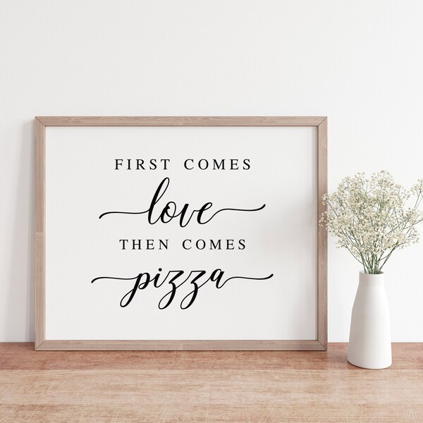 Pizza Wedding Sign - Etsy