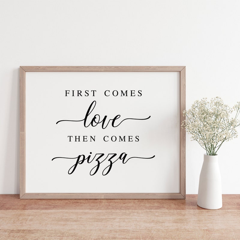 Pizza Wedding Sign - Etsy