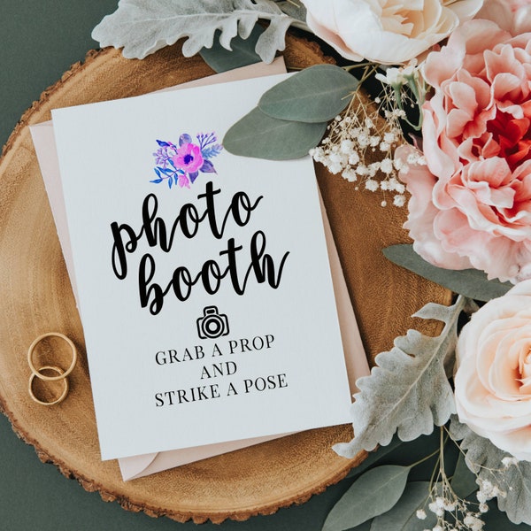 Photo Booth Poster - Etsy