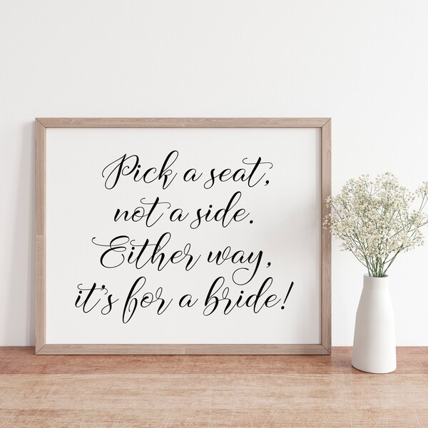 Escort Cards, Please Find Your Name, Wedding Signs, Wedding Signage ...