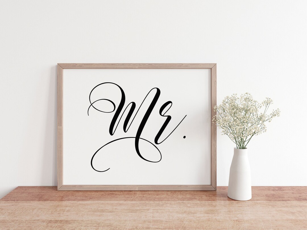 Mr Sign, Wedding Reception Signs, Wedding Signs, Wedding Signage ...