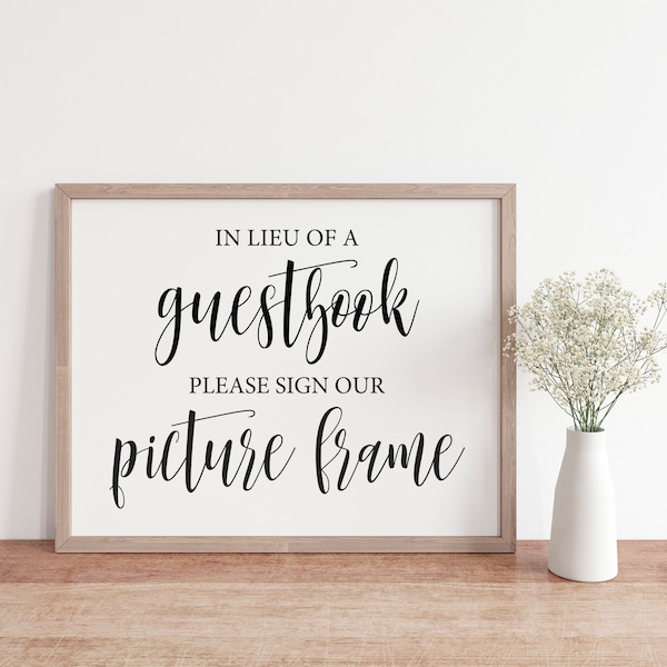 Sign Our Photo Frame - Etsy