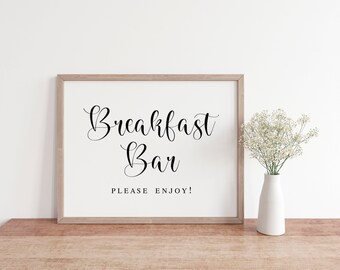 Wedding Breakfast Signs - Etsy