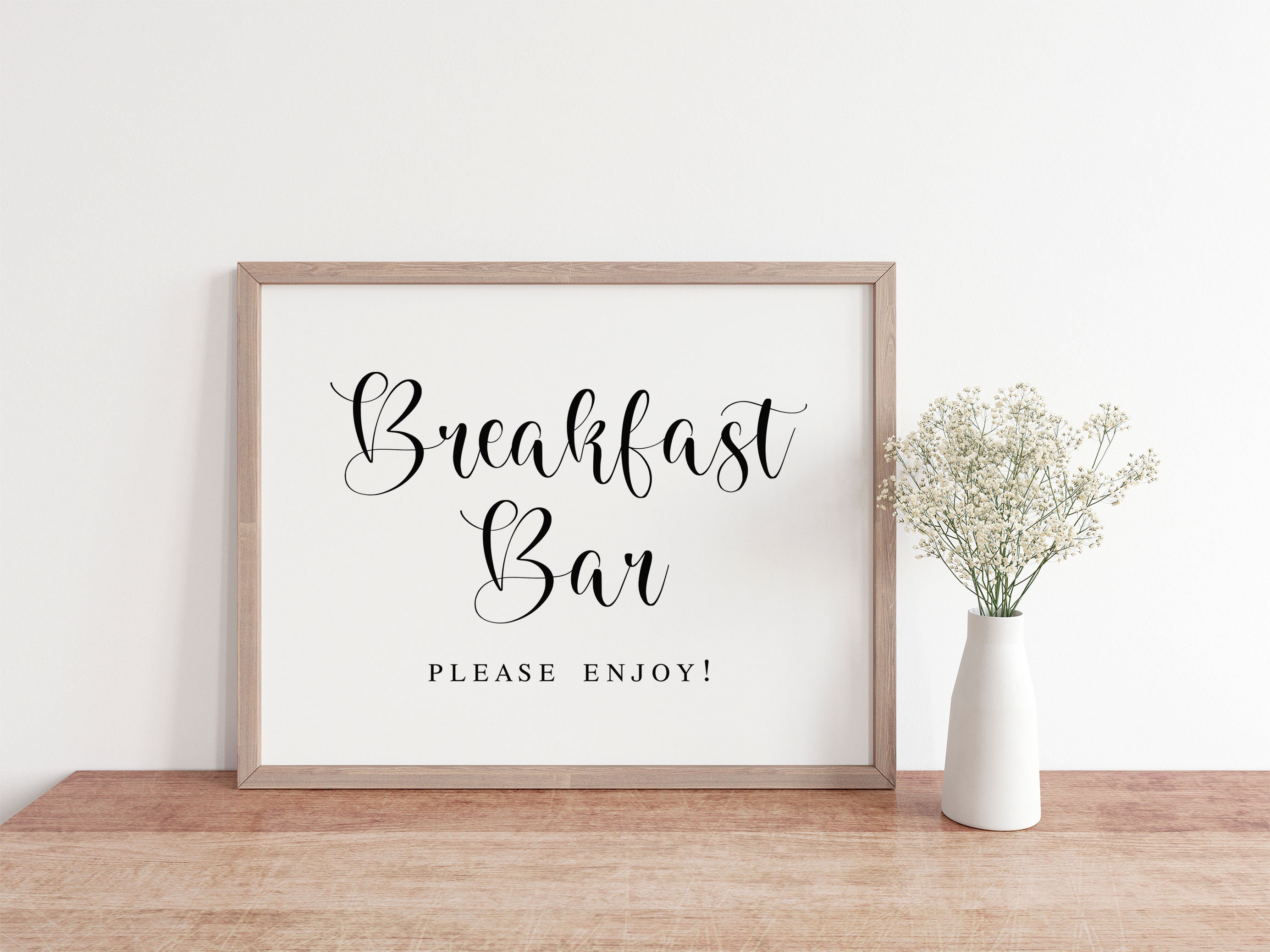 Breakfast Sign Ideas