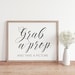 Grab A Prop and Take A Picture Wedding Signs Grab A Prop and - Etsy