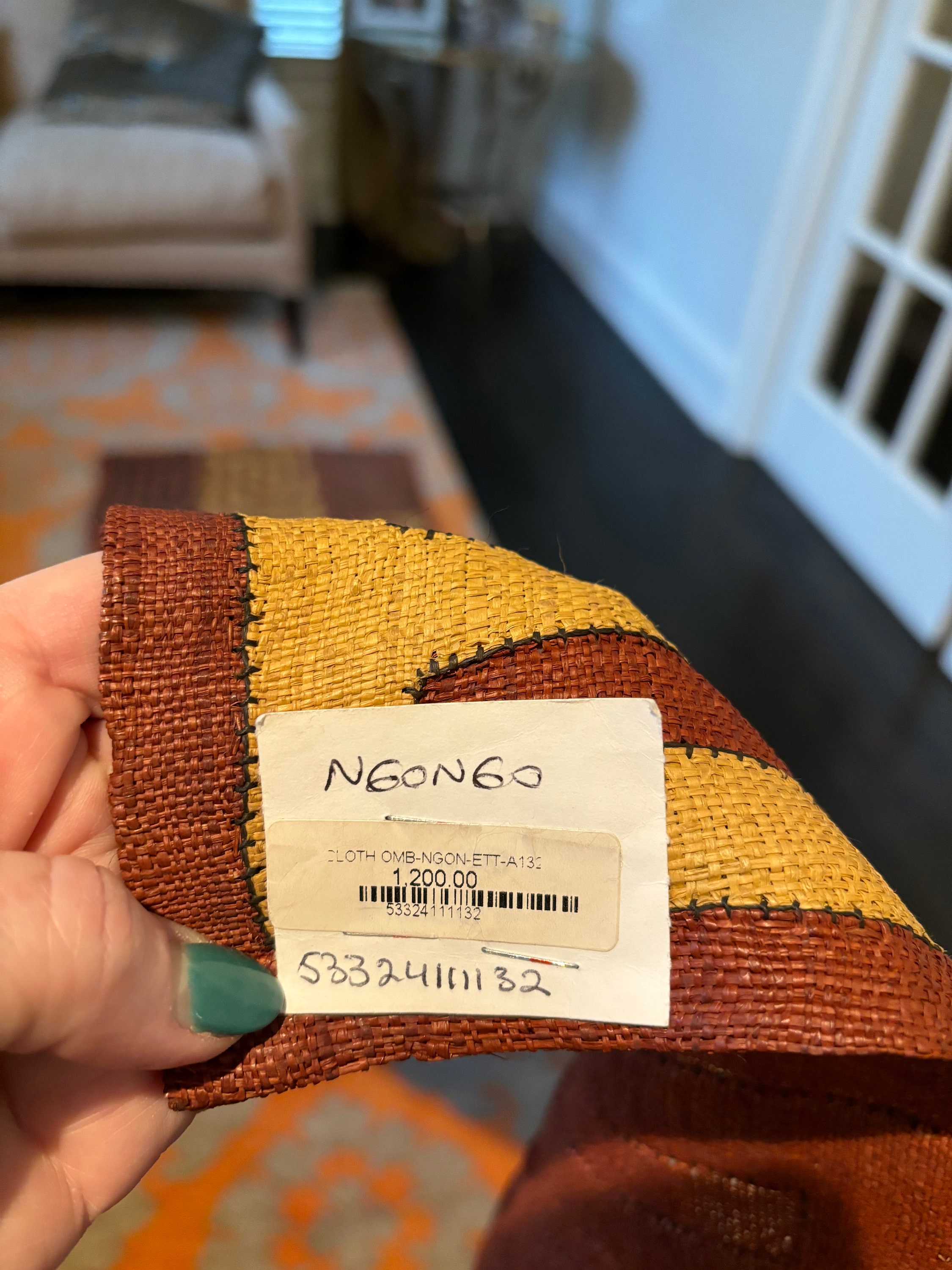 Ngongo Raffia Cloth - Etsy