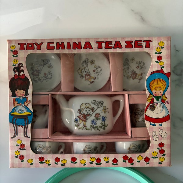 Toy Tea Set - Etsy
