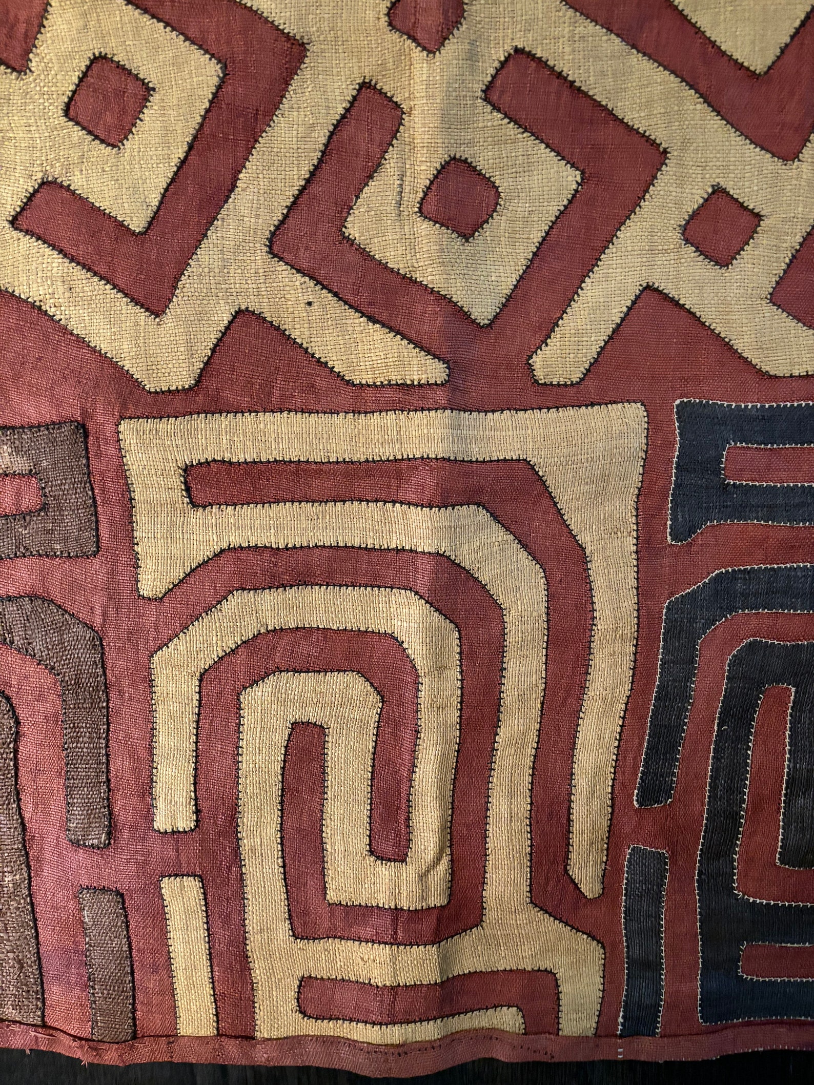 Handwoven Ngongo Raffia Cloth | Traditional South African Textile ...