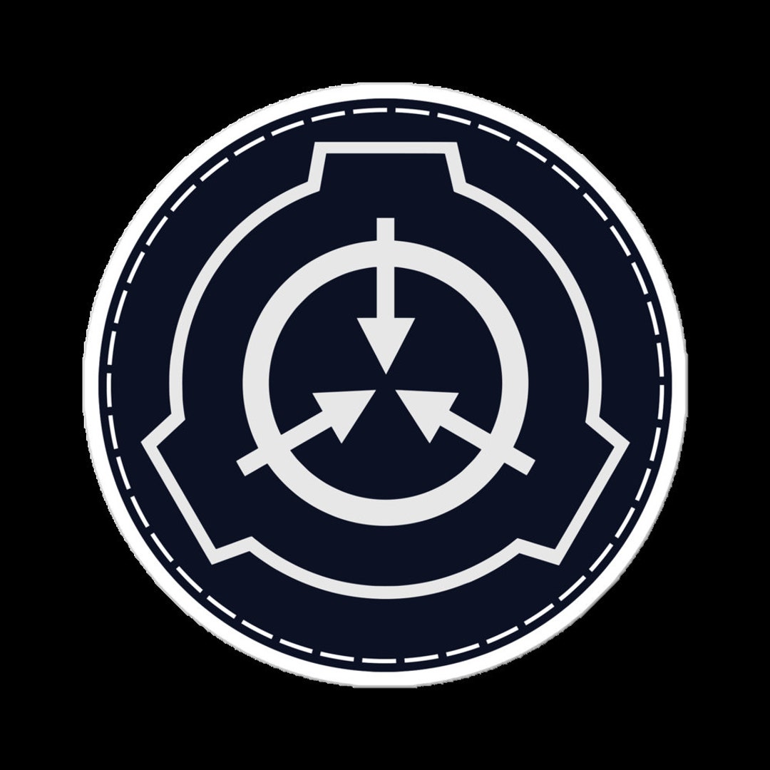 SCP Logo Blue Die Cut Sticker - Etsy
