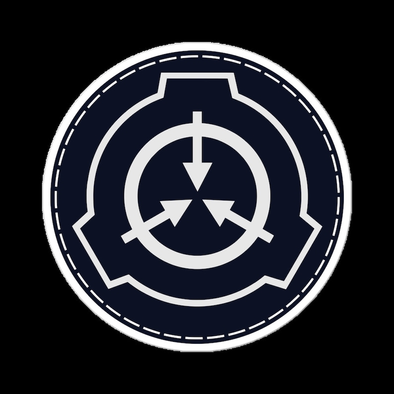 SCP Logo Blue Die Cut Sticker - Etsy