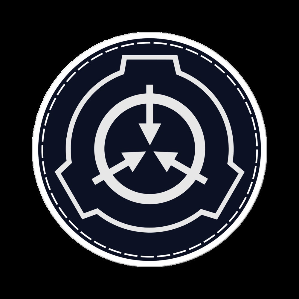 SCP Logo Blue Die Cut Sticker - Etsy