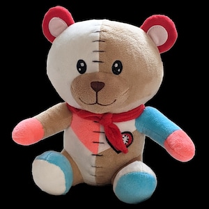 Patchwork Bear SCP 2295 Plush - Etsy