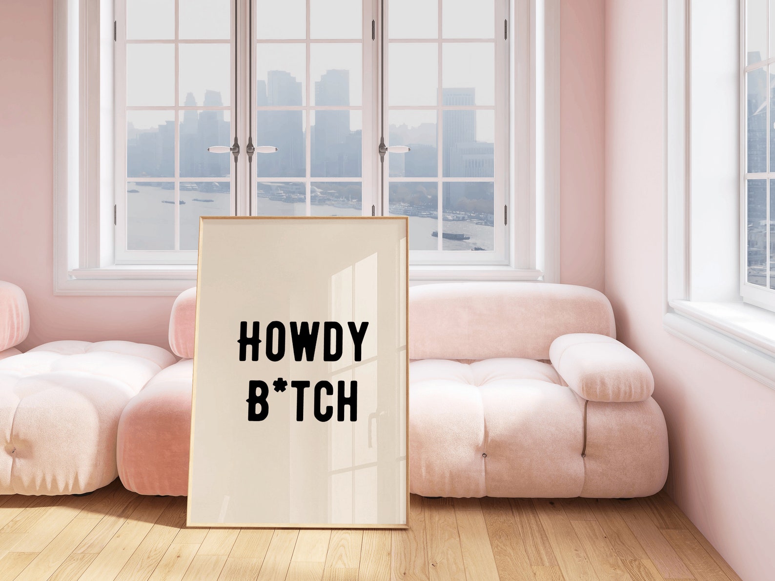 Howdy Print Preppy Room Decor Western Wall Art Cowgirl Poster Howdy ...