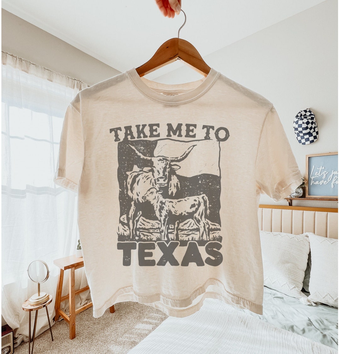 Western Boxy Tee Texas Crop Top for Women Western Boho Shirt Graphic ...