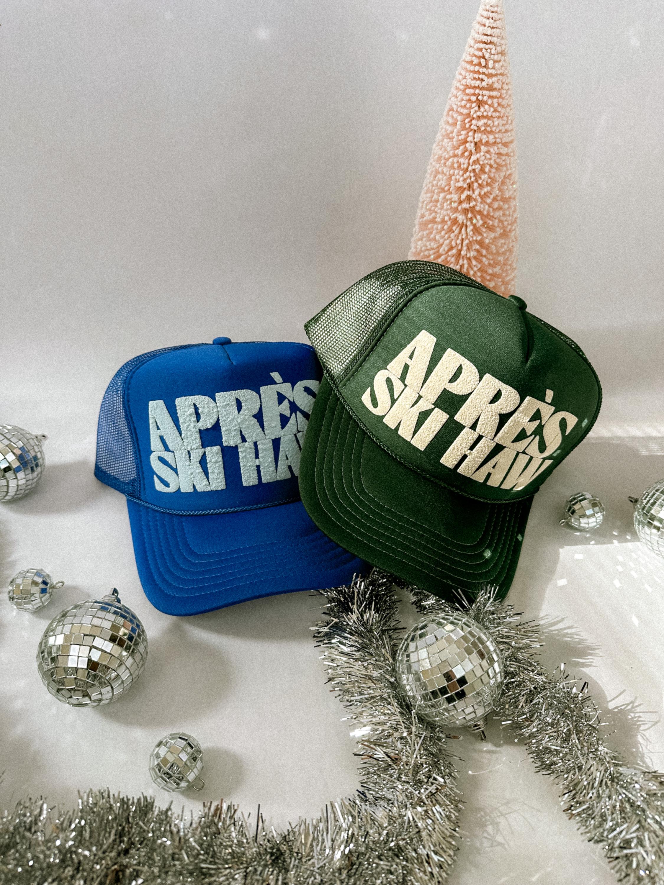 Apres Ski Haw Trucker Hat Apres Ski Club Trucker Hat Women Holiday Hat ...
