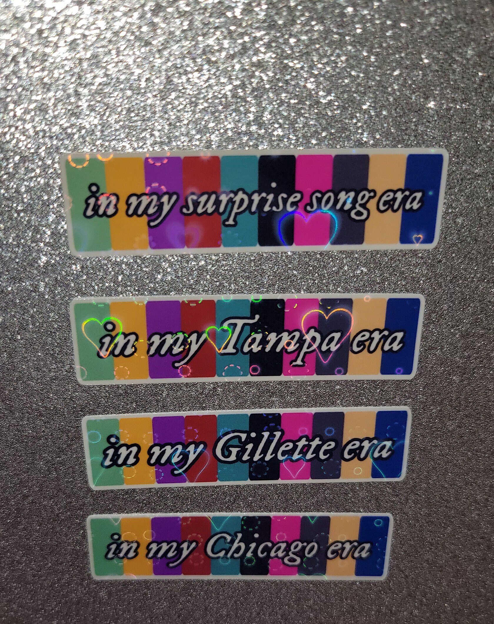 Swift Inspired Eras Stickers Bonus Freebie Sticker With - Etsy