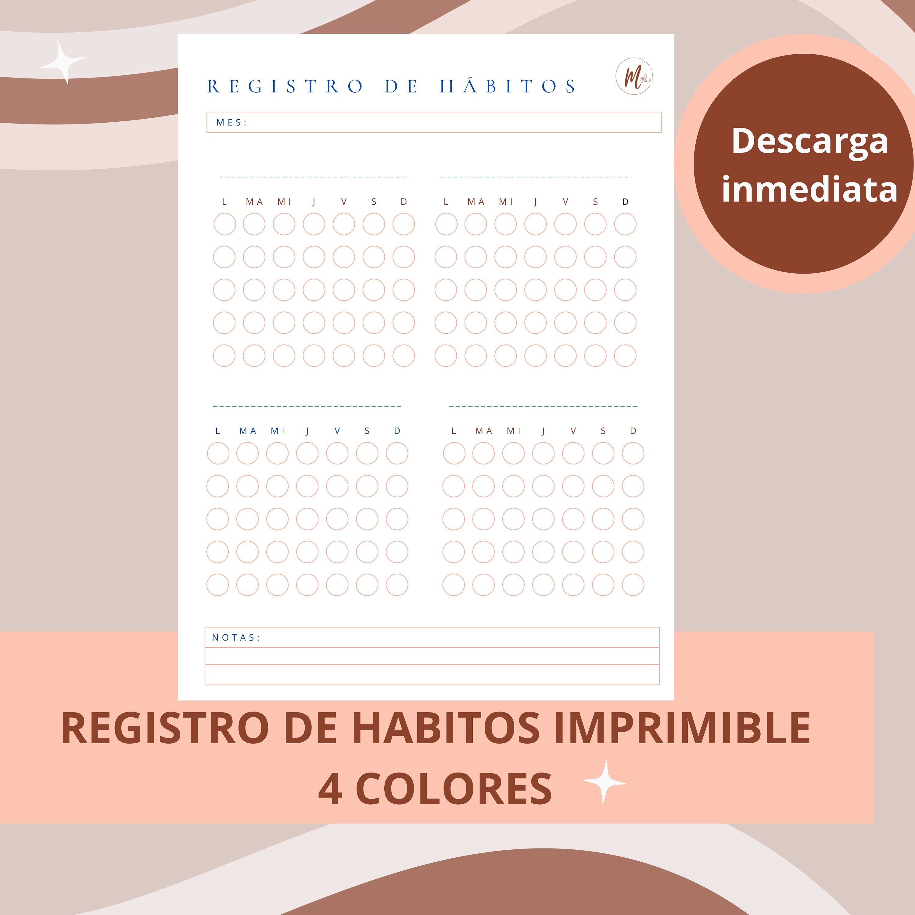 Printable Habit Tracker, Routine Tracker, Habit Tracker Template,habit ...