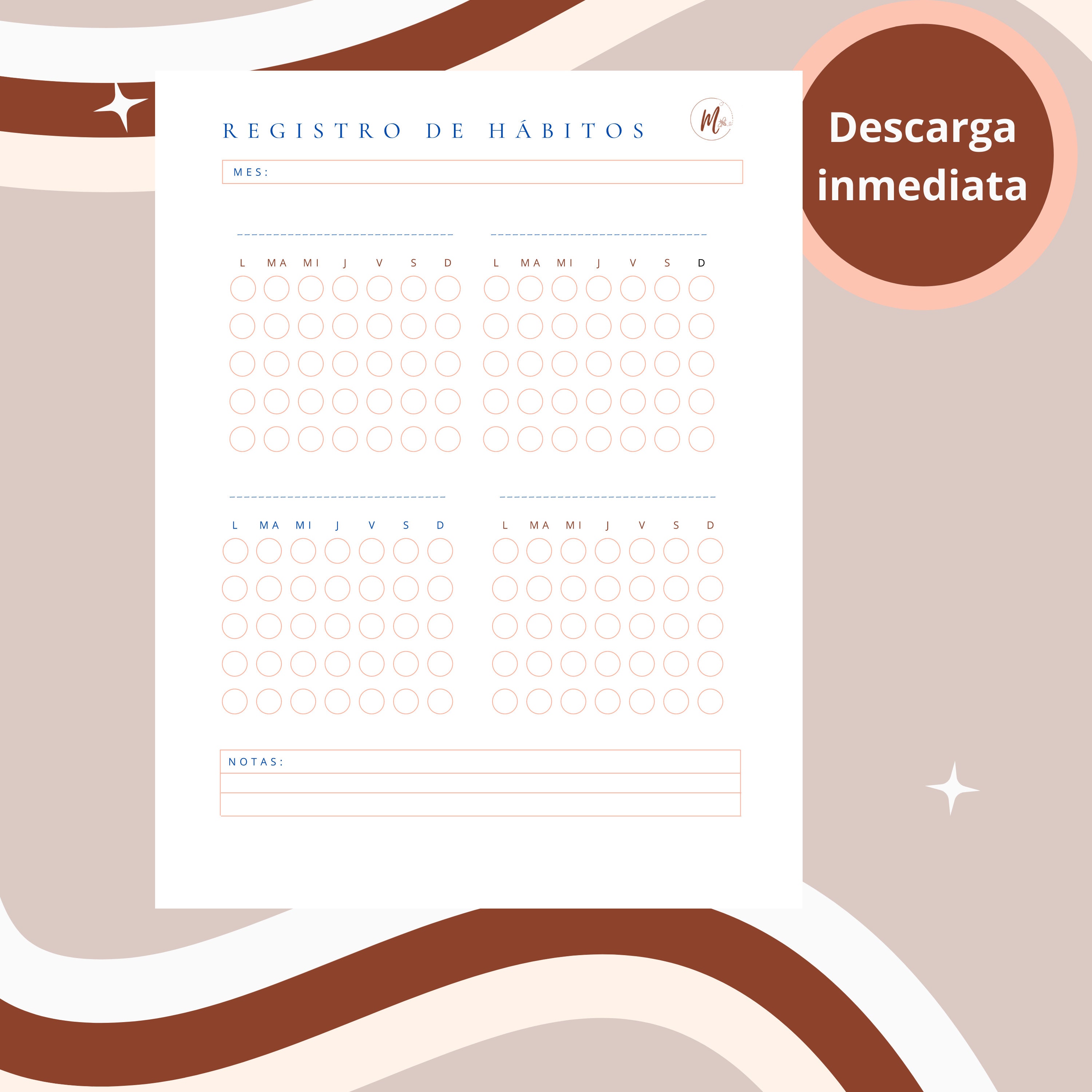 Printable Habit Tracker, Routine Tracker, Habit Tracker Template,habit ...
