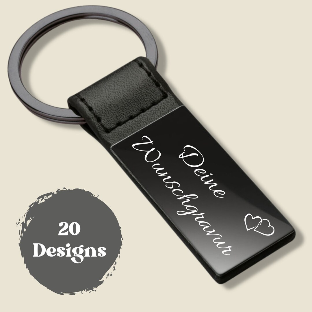 Personalized Keychain With Its Own Engraving - Etsy