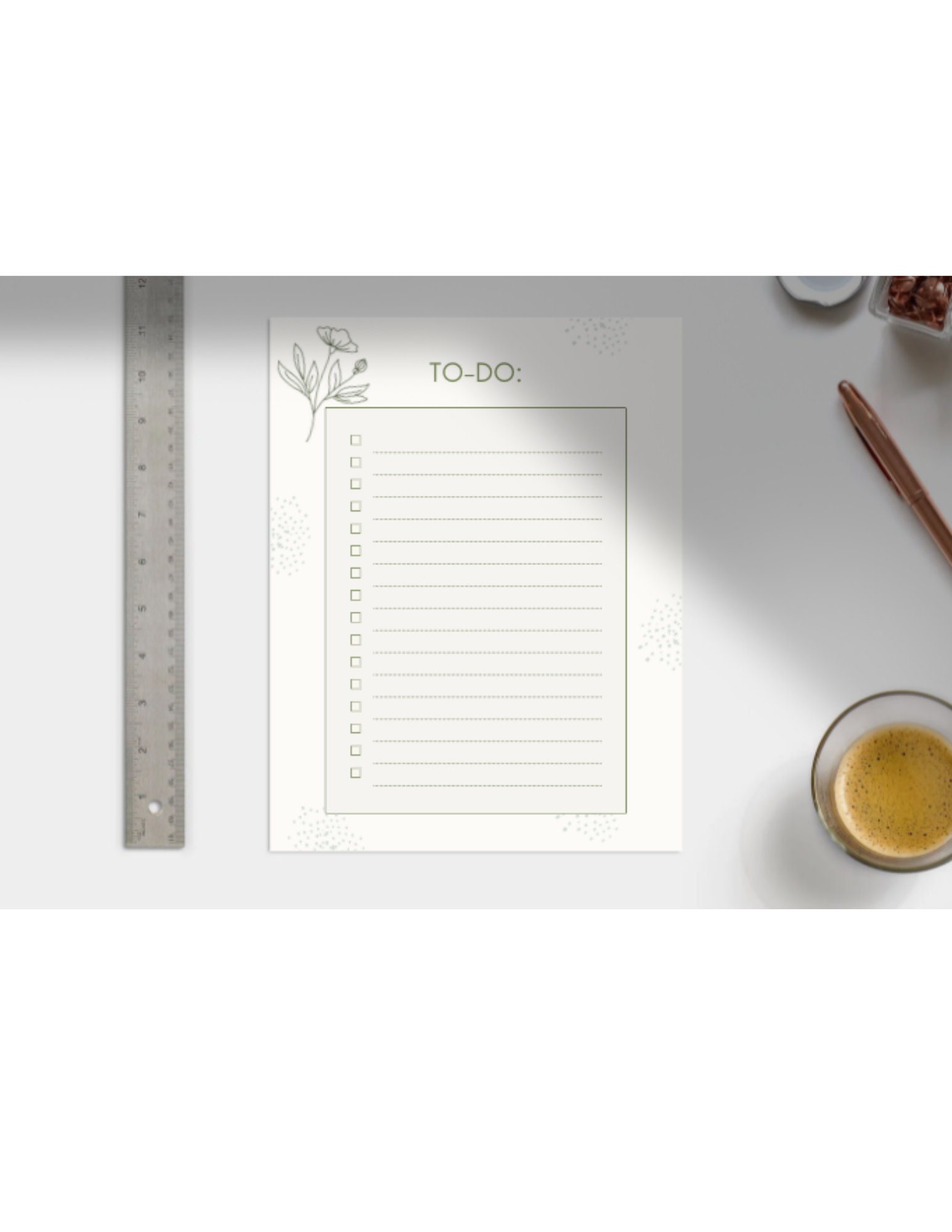 Printable to Do List - Etsy