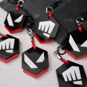Valorant Gun Buddy Keychain | Acrylic Laser Cut Riot Keychain - Etsy