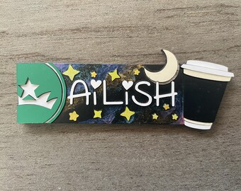 Starbucks Barista Name Tag - Etsy